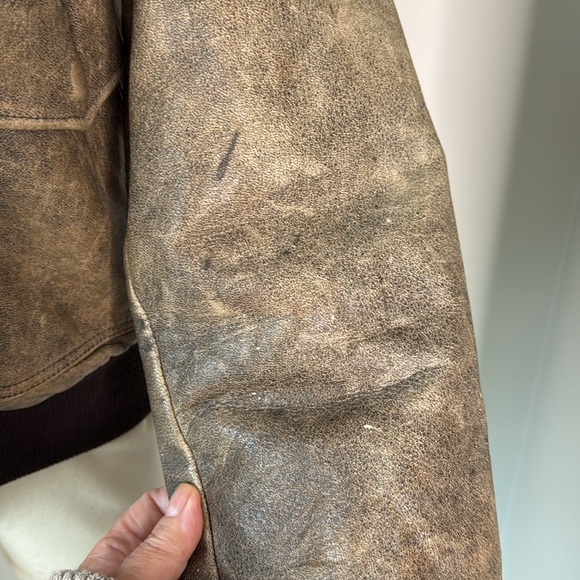 L.L. Bean | Jackets & Coats | Ll Bean Vintage Flying Tiger Goat Leather ...